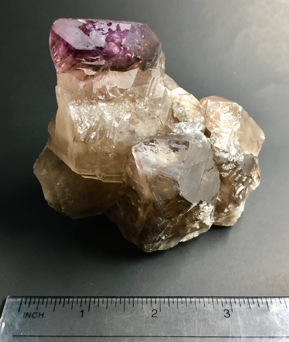 Elestial Smoky Amethyst – Past & Present Science and Nature Store
